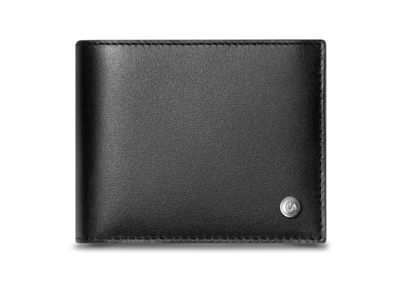 Billetera Cuero negro de Alta Marroquinería – Muller & Cia.